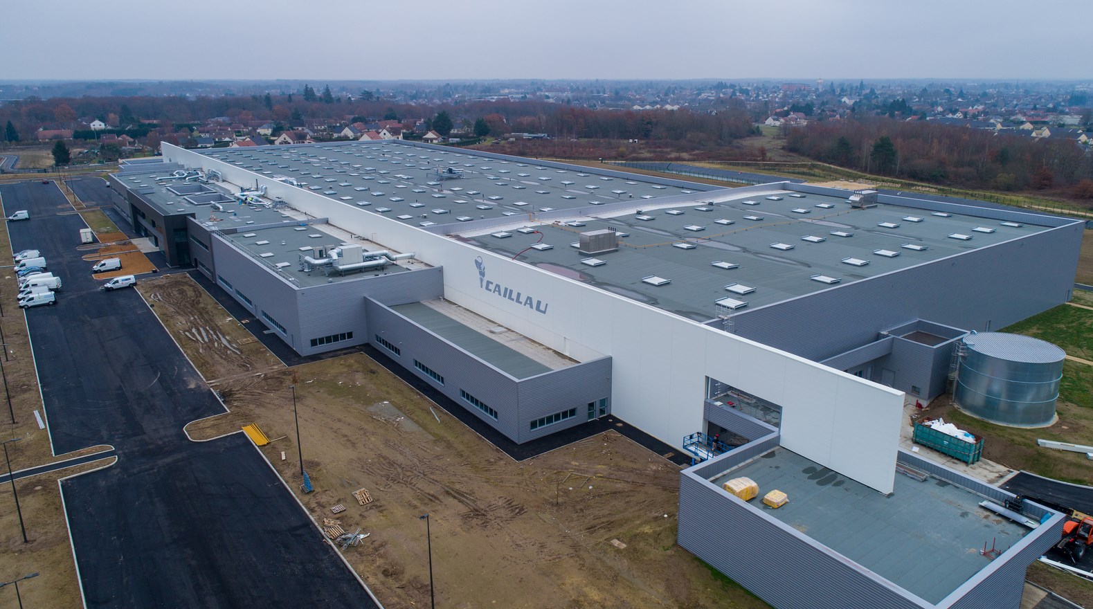 Construction de l'Usine Caillau - 3 Vals Aménagement